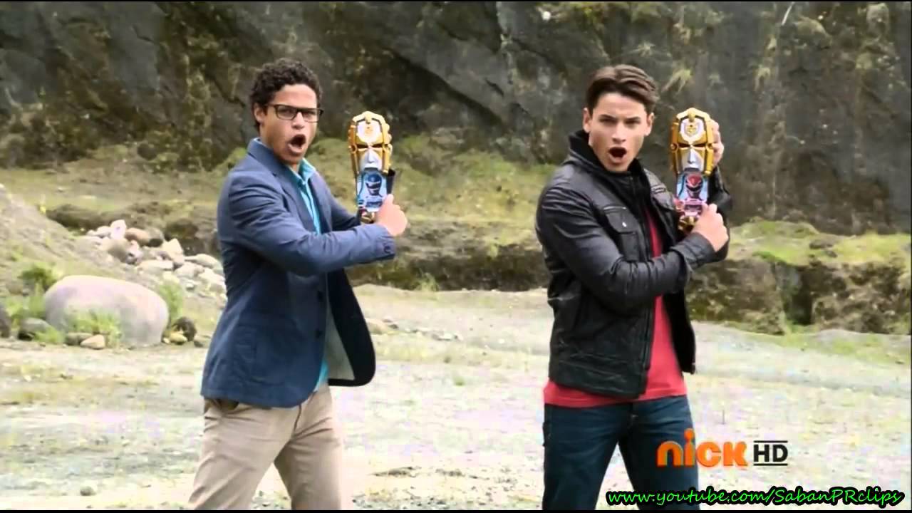 Power Rangers Megaforce - Who's Crying Now - Red and Blue Morph - YouTube