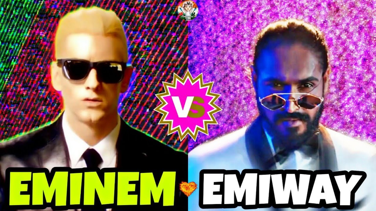 EMINEM v/s EMIWAY Rap Battle - YouTube