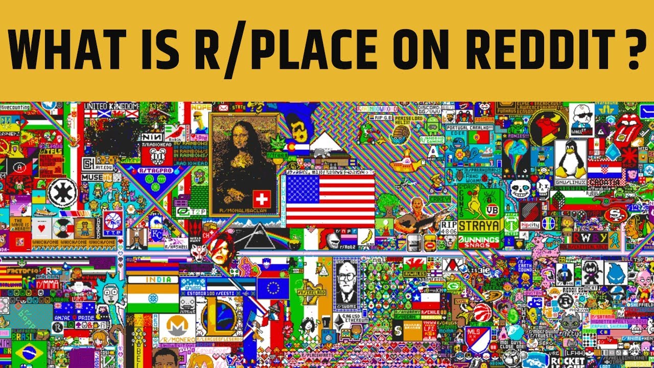 What Is r/Place On Reddit? How To Get Involved & When It Ends? How Does ...