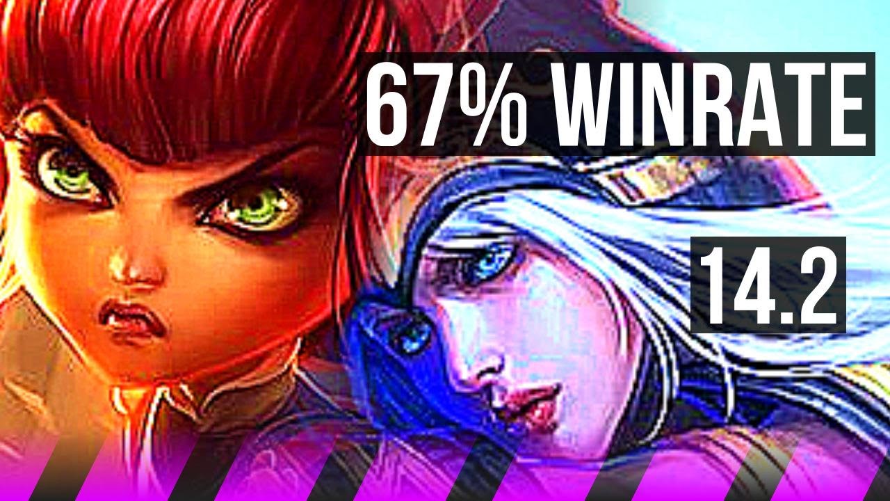 ANNIE & Tristana vs ASHE & Caitlyn (SUP) | 67% winrate | KR Master | 14 ...