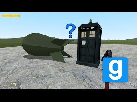 Tardis Vs Nuke (Garry's Mod Challenges) - YouTube
