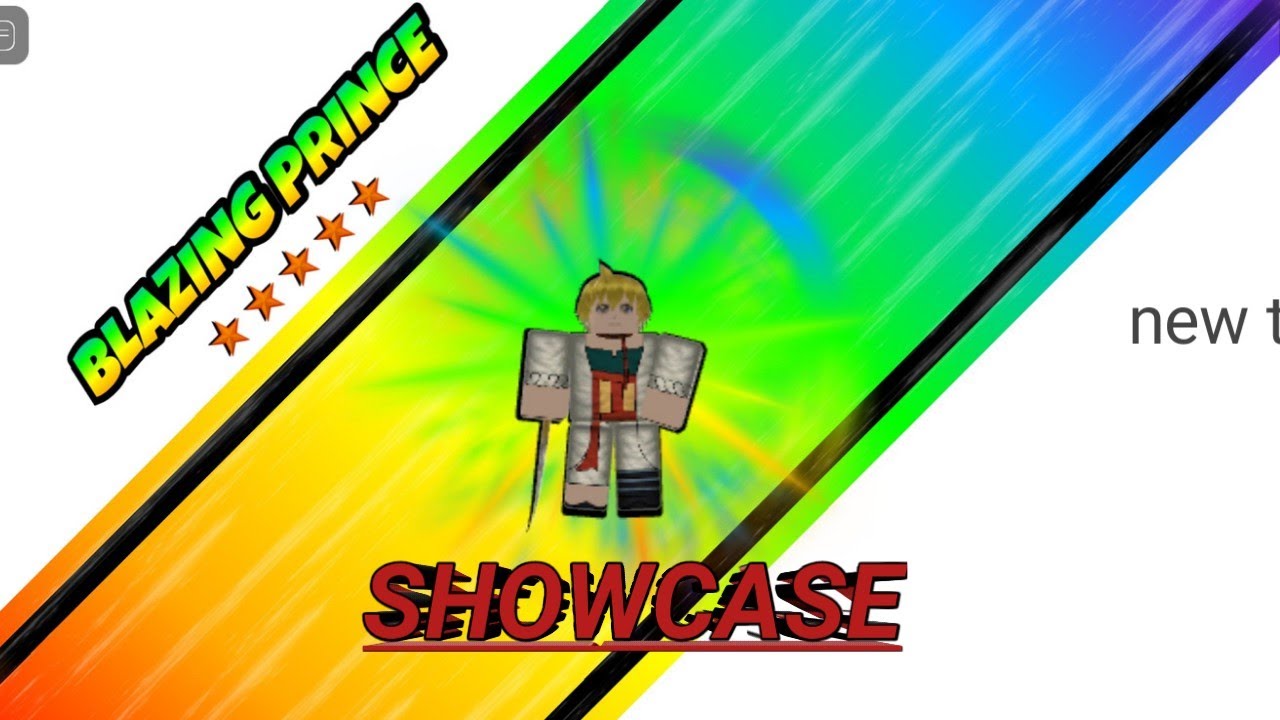 New 5 Star Blazing Prince Showcase In All Star Tower Defense | ASTD ...