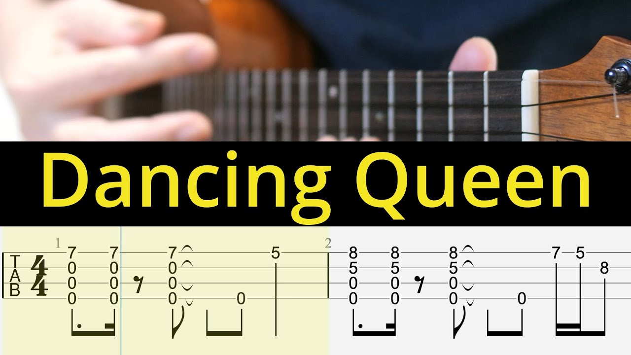 「Dancing Queen」ABBA【Solo Ukulele】 - YouTube
