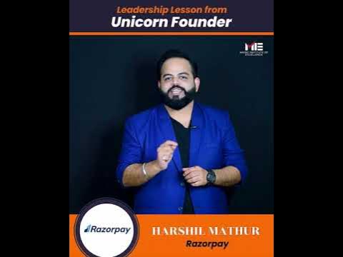 Harshil Mathur | CEO of Razorpay | Unicorn founder | Prathamesh Veling - YouTube