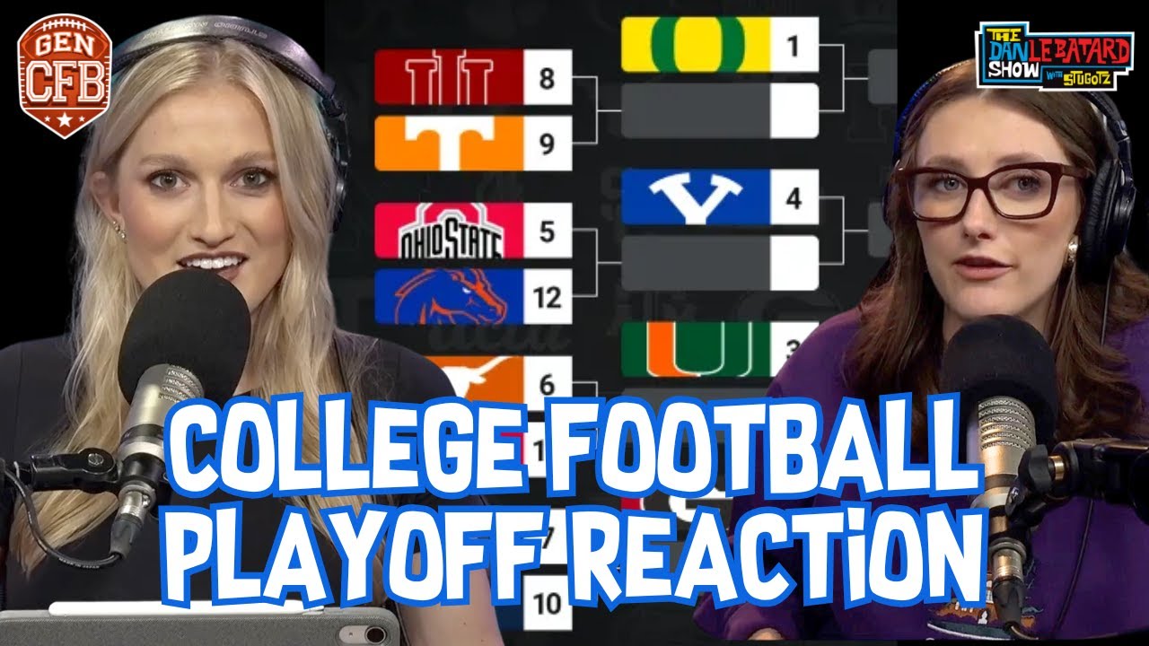 College Football Playoff Rankings Reaction | The Dan Le Batard Show ...