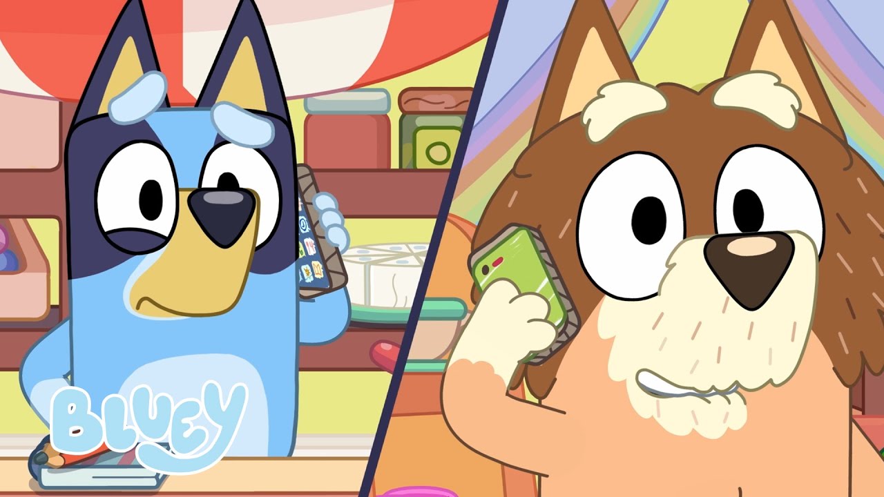 Vovô Pede Comida com Bluey! 🧡 | Jogos de Comida com Bluey | Bluey ...