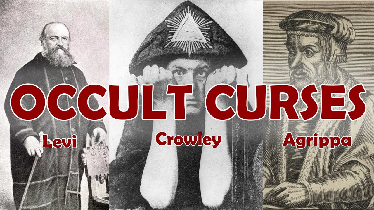3 Types of OCCULT CURSES 🦇 Aleister Crowley, Eliphas Levi and Heinrich ...
