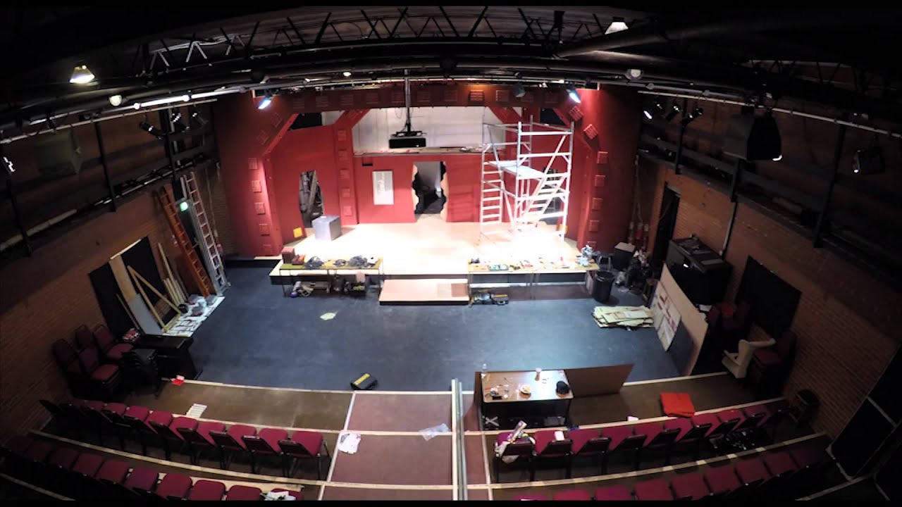 Return To The Forbidden Planet Set Build Time-Laspe - YouTube