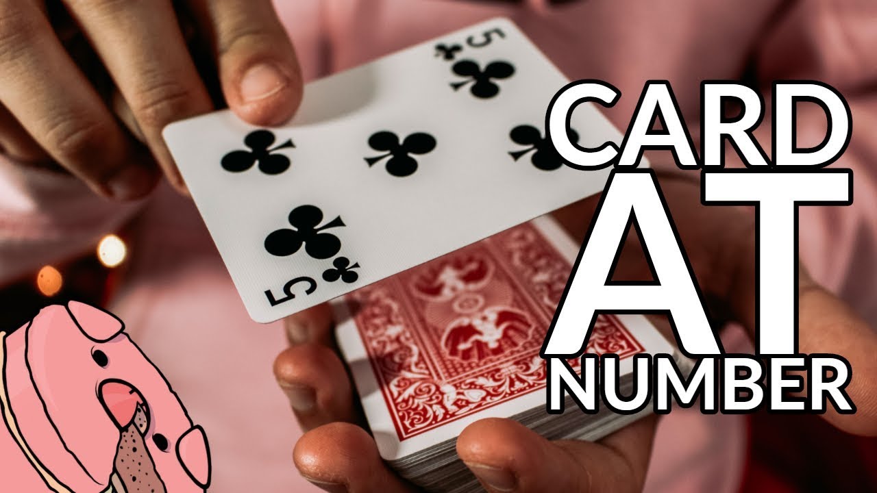 Card At Any Number - Card Trick Tutorial - YouTube