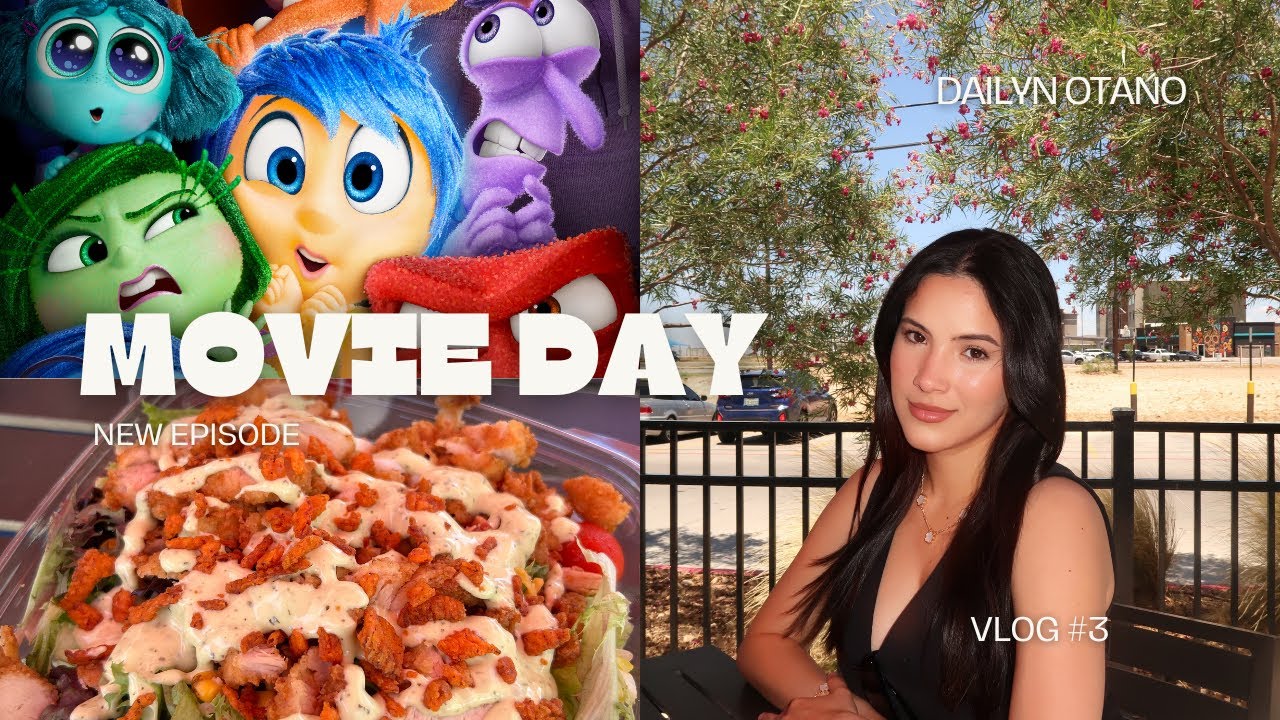 INSIDE OUT MOVIE VLOG #3 ( VEN CON NOSOTROS AL CINE) Dia de chicas ...