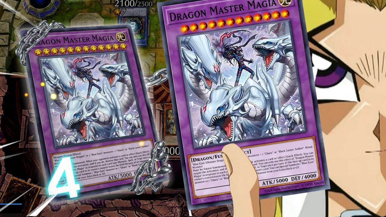 WHEN YOU SUMMON DRAGON MASTER MAGIA THE NEW TRIPLE NEGATES BOSS MONSTER ...