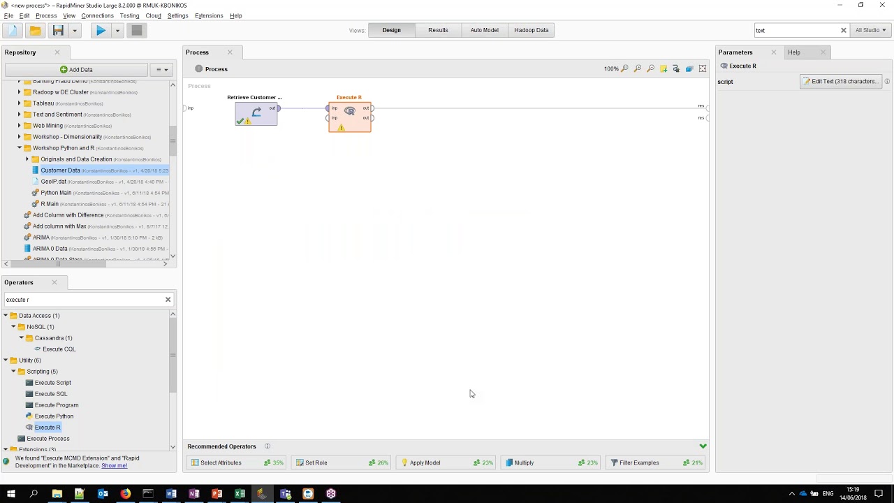 R And Python For Rapidminer Youtube