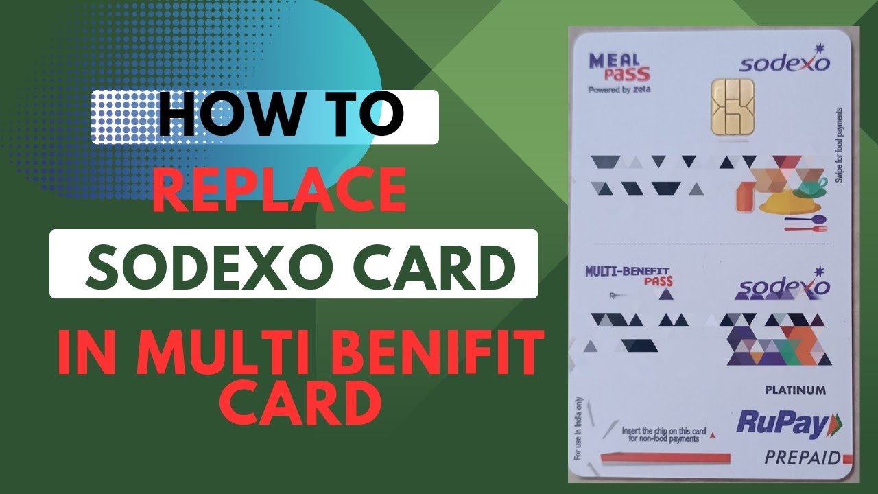 #sodexo multi benifit meal card. #Apply new chip variant multi benifit ...