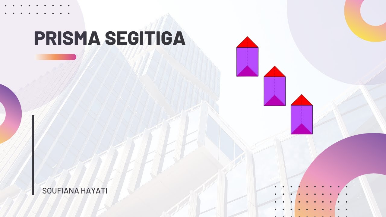 Ayo belajar prisma segitiga - YouTube