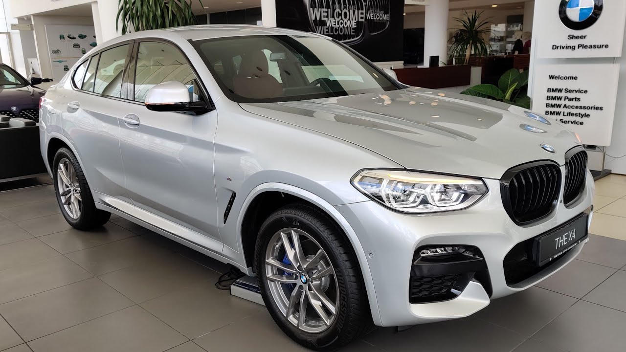2022 BMW X4 Silver Color | Exterior and Interior Walkaround - YouTube