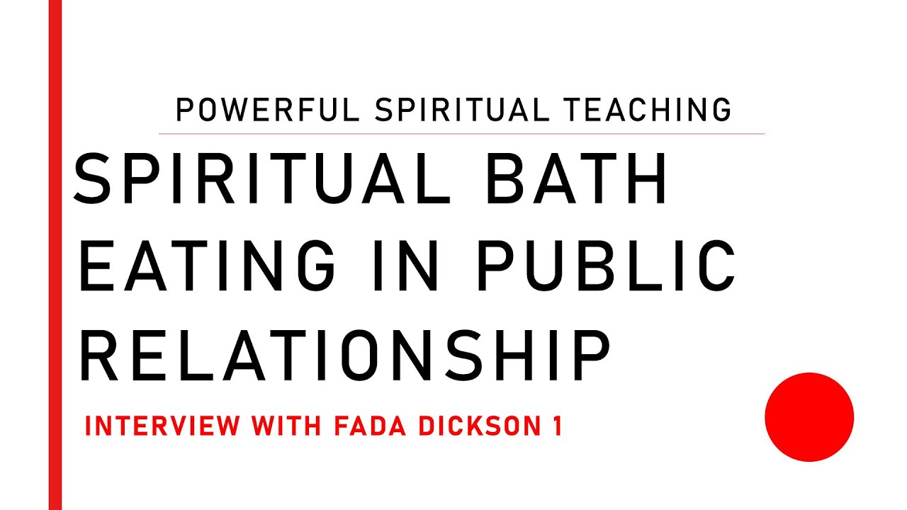 POWERFUL SPIRITUAL TEACHINGS THAT MOST PEOPLE DONT KNOW. FADA DICKSON ...