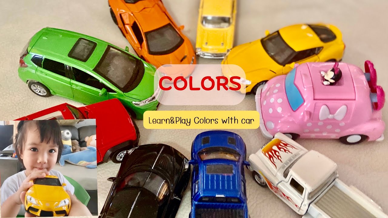 #เรียนรู้ผ่านการเล่น |รู้จัก#colors from model car|#colour learning car ...