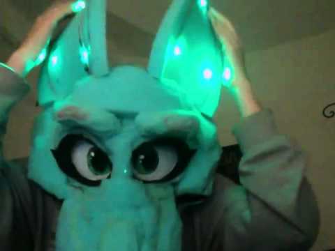 Fursuit LED's - YouTube