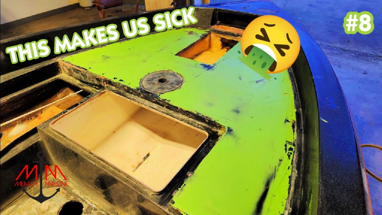 BASS BOAT RESTORATION PROJECT | 1988 Ranger 393v | Part 8 ...
