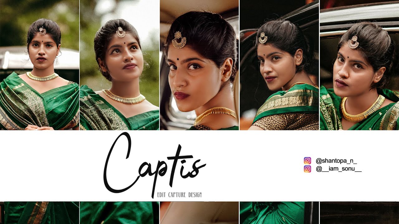 CAPTIS Making Video | Amara Series | Pooja Kalyan | Traditional Photoshoot | Capture the Moment ...
