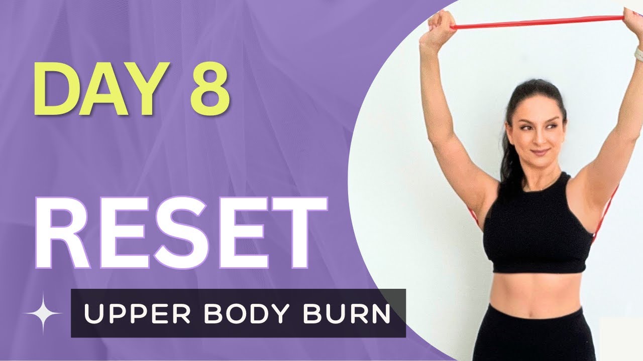 ★RESET // DAY 8: Upper Body Strength with Mini Bands - YouTube