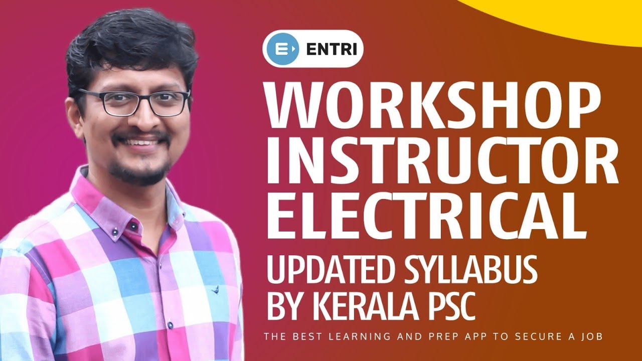 Workshop Instructor Electrical Engineering Updated Syllabus Discussion - YouTube