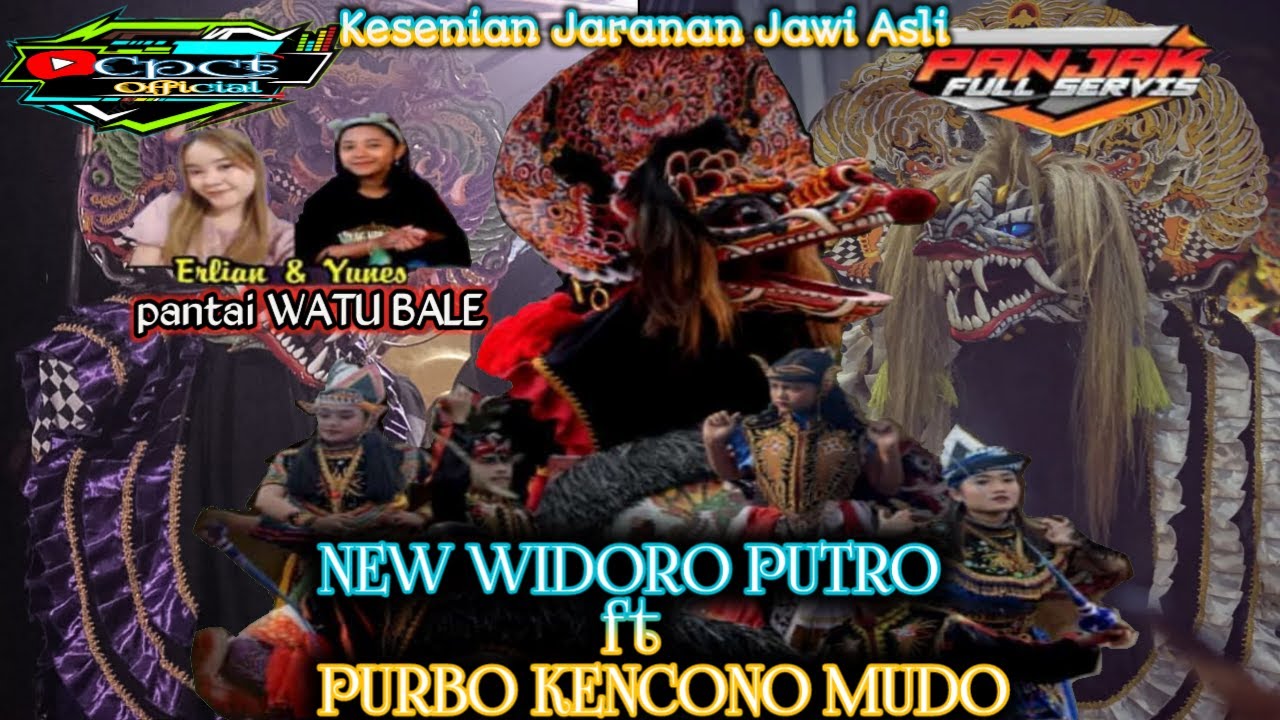 🔴LIVE JARANAN NEW WIDORO PUTRO feat PURBO KENCONO MUDO DI PANTAI WATU ...