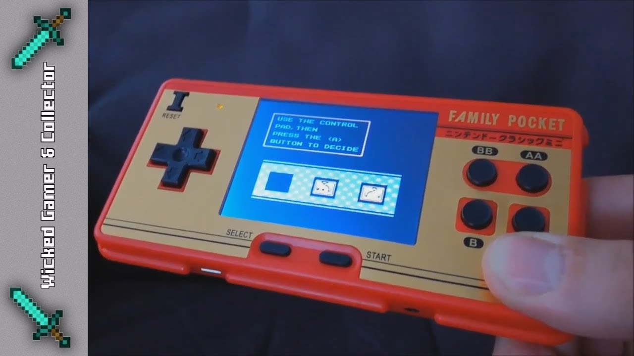 Family Pocket Game Boy Clone From Gear Best ! - YouTube