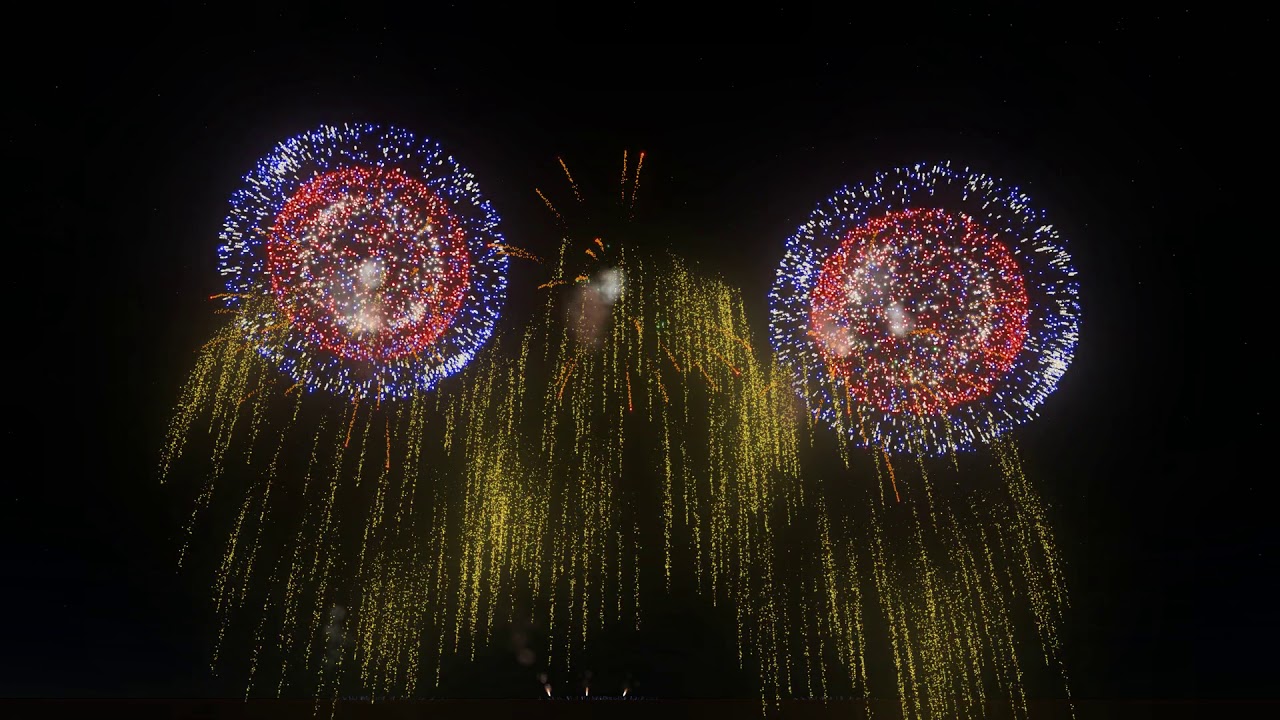 fwsim: set fire to the rain/ Adele. synchronized fireworks - YouTube