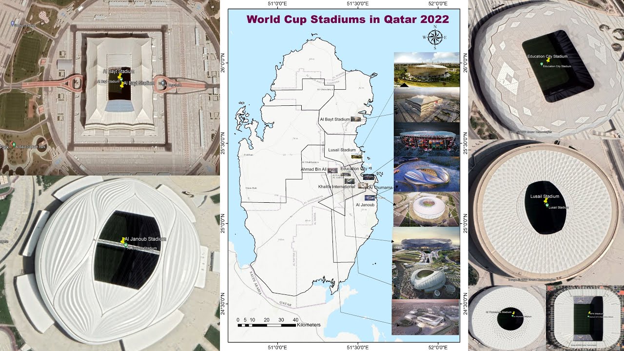 RS & GIS QA 18: How to Create an IMPRESSIVE MAP OF FIFA World Cup ...