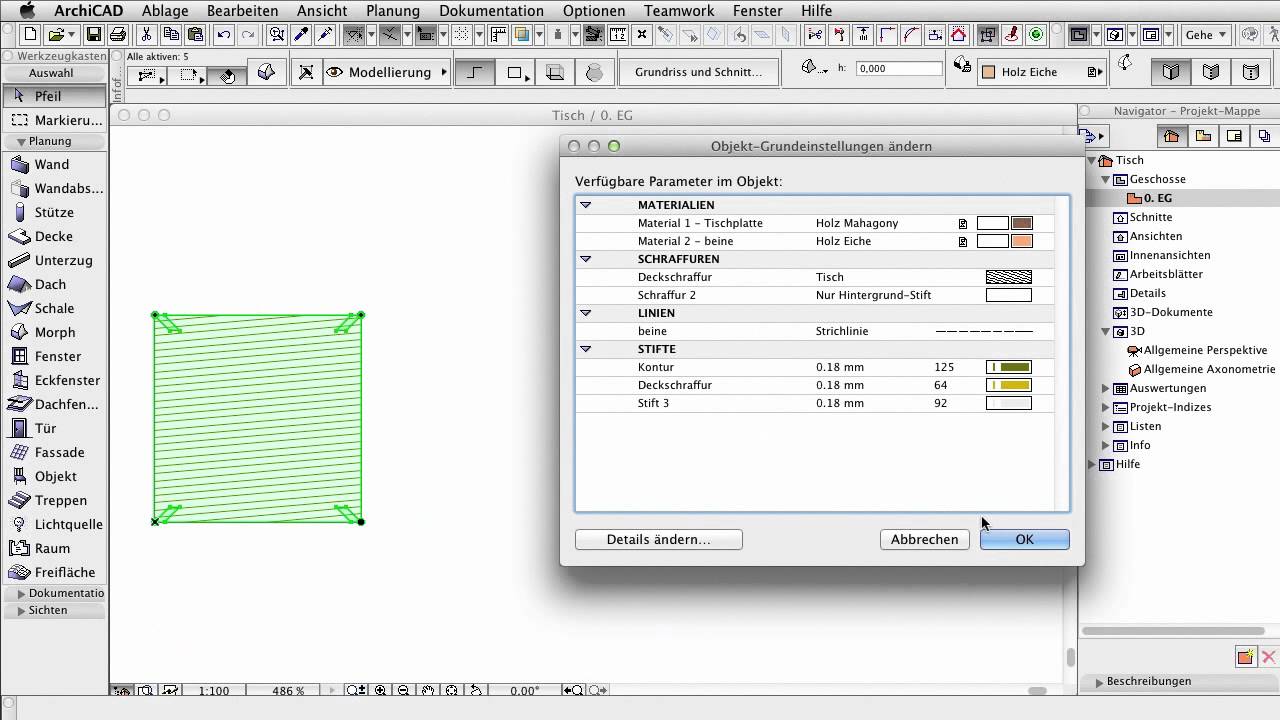 ArchiCAD 16 - BIMcomponents - 19 - Neue Parameter von GDL-Objekten festlegen - YouTube