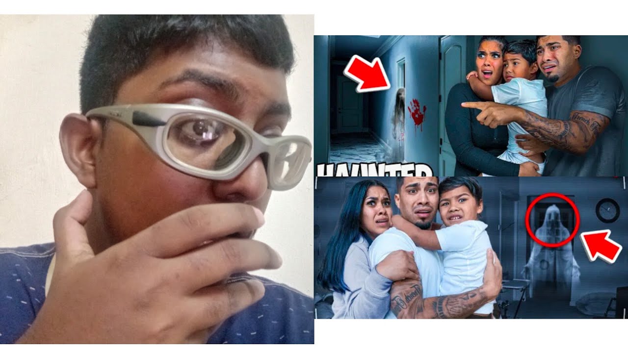 poshen react to the trench family (haunted) tv part 1😱😖 - YouTube