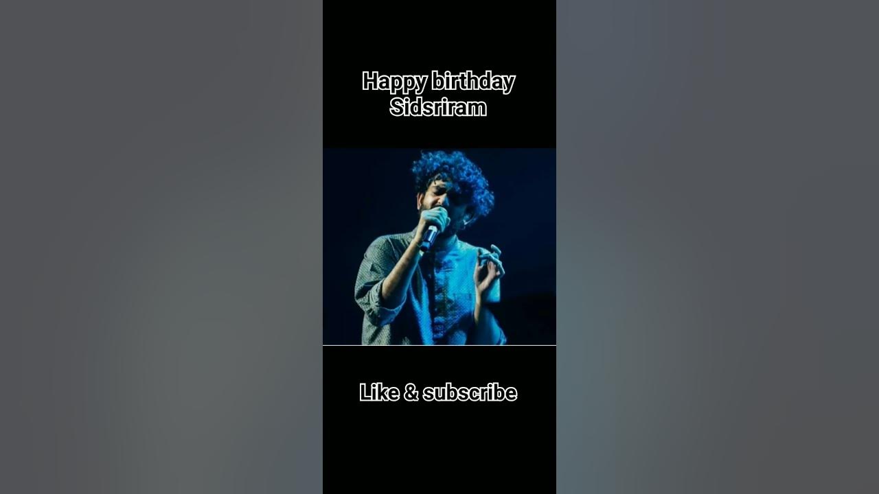 Sidsriram fans like & subscribe - YouTube Sidsriram fans like & subscribe - YouTube
