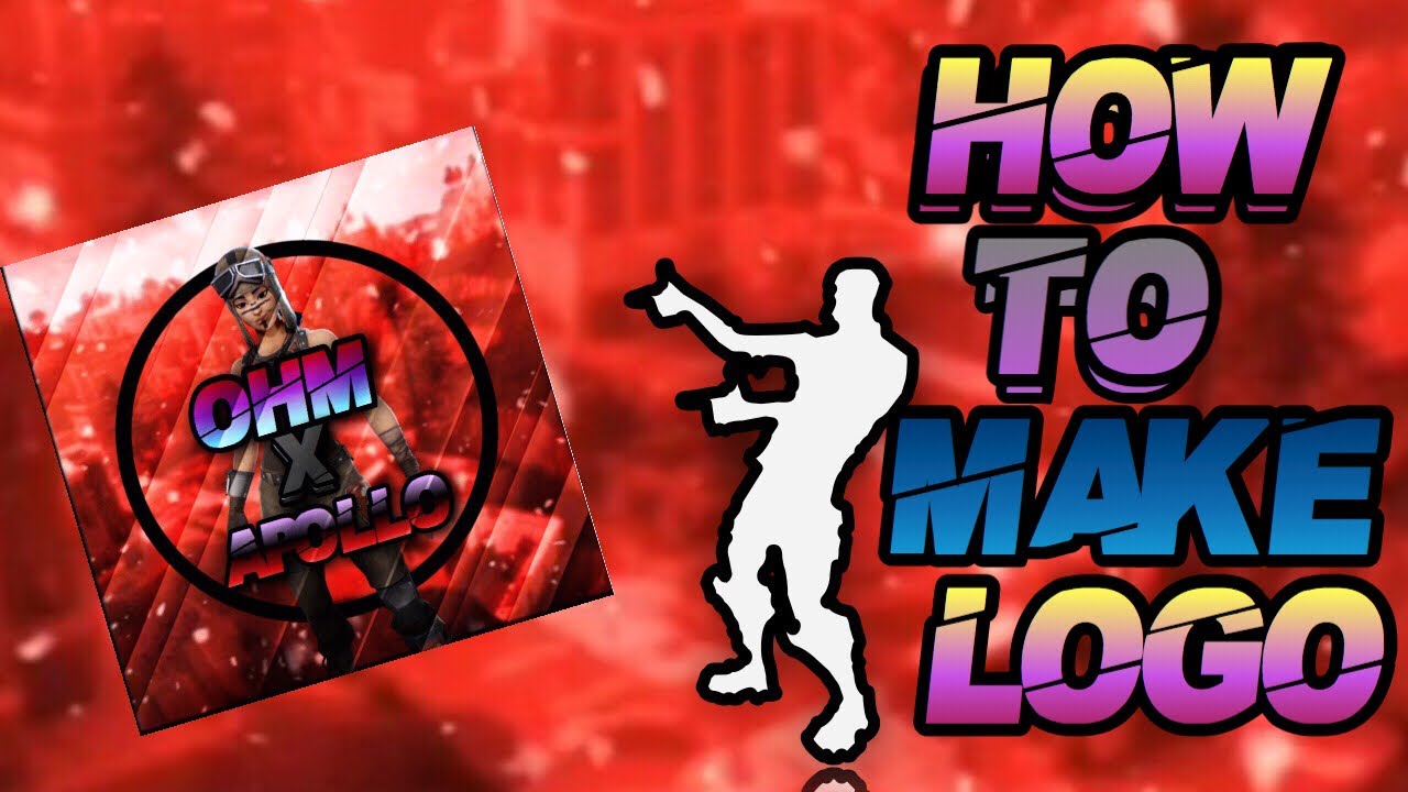 How to make fortnite logo - YouTube
