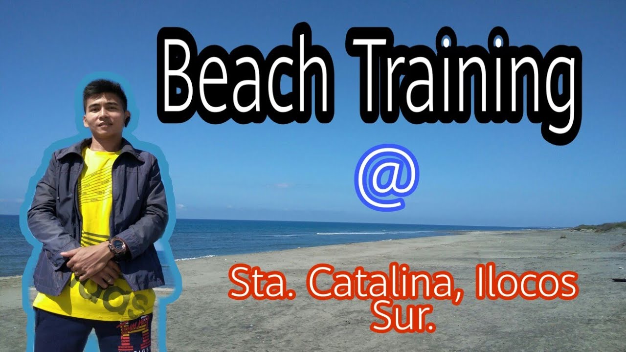 Beach training for the day - YouTube