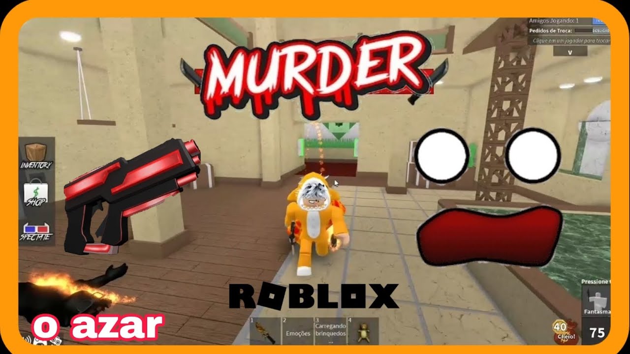 o azar (murder mystery 2)-roblox - YouTube