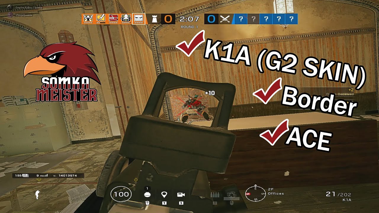 Tom Clancy´s Rainbow Six Siege #015 - VIGIL IS GOAT (with G2 K1A Skin ...