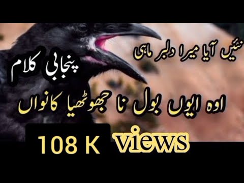 Punjabi Kalam نئیں آیا میرا دلبر ماہی Nai Aya Mera Dilbar Mahi With Lyrics By Abu Behzad QADRI
