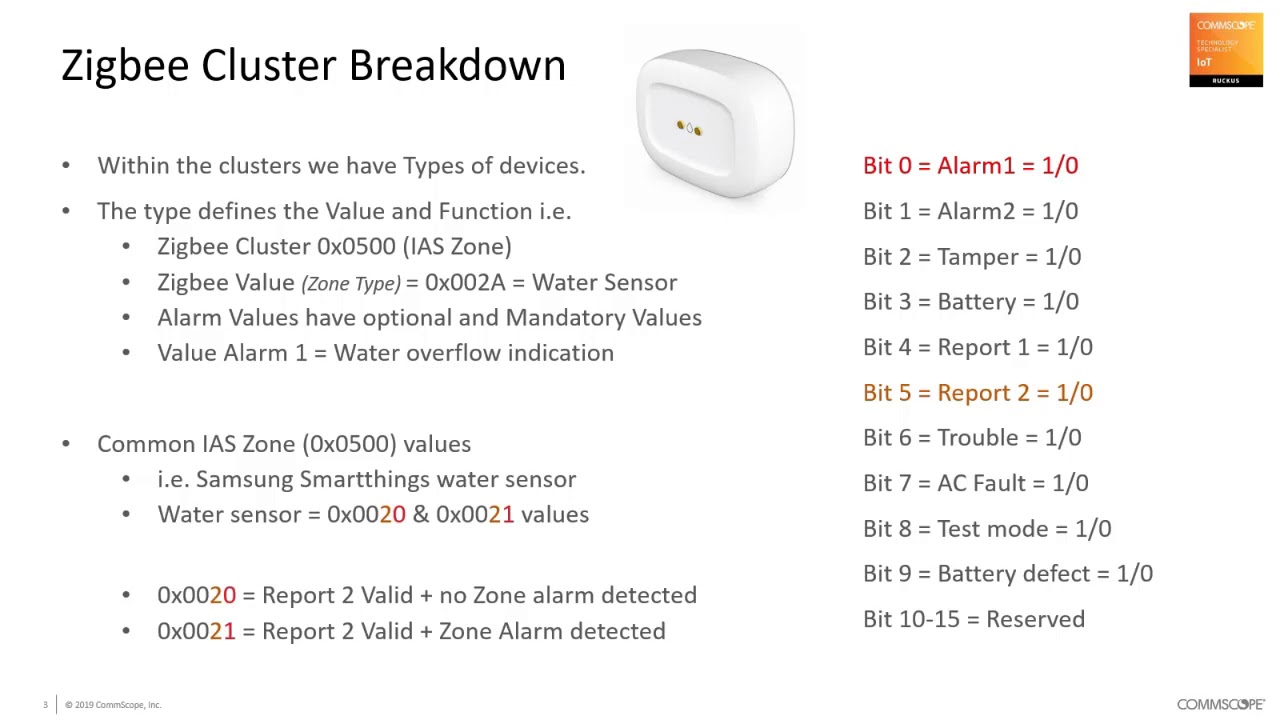 RUCKUS IoT: Zigbee Protocol Overview for use with IoT Controller - YouTube