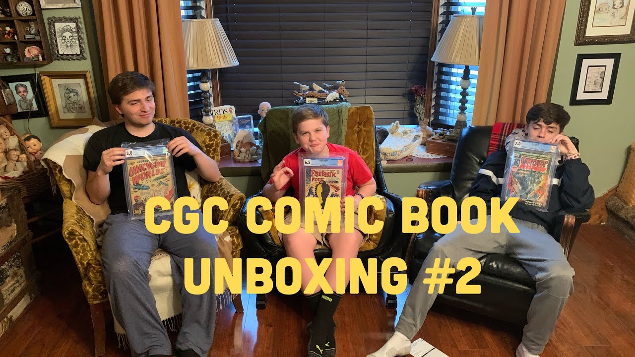 CGC Comic Book Unboxing - part 2 - YouTube