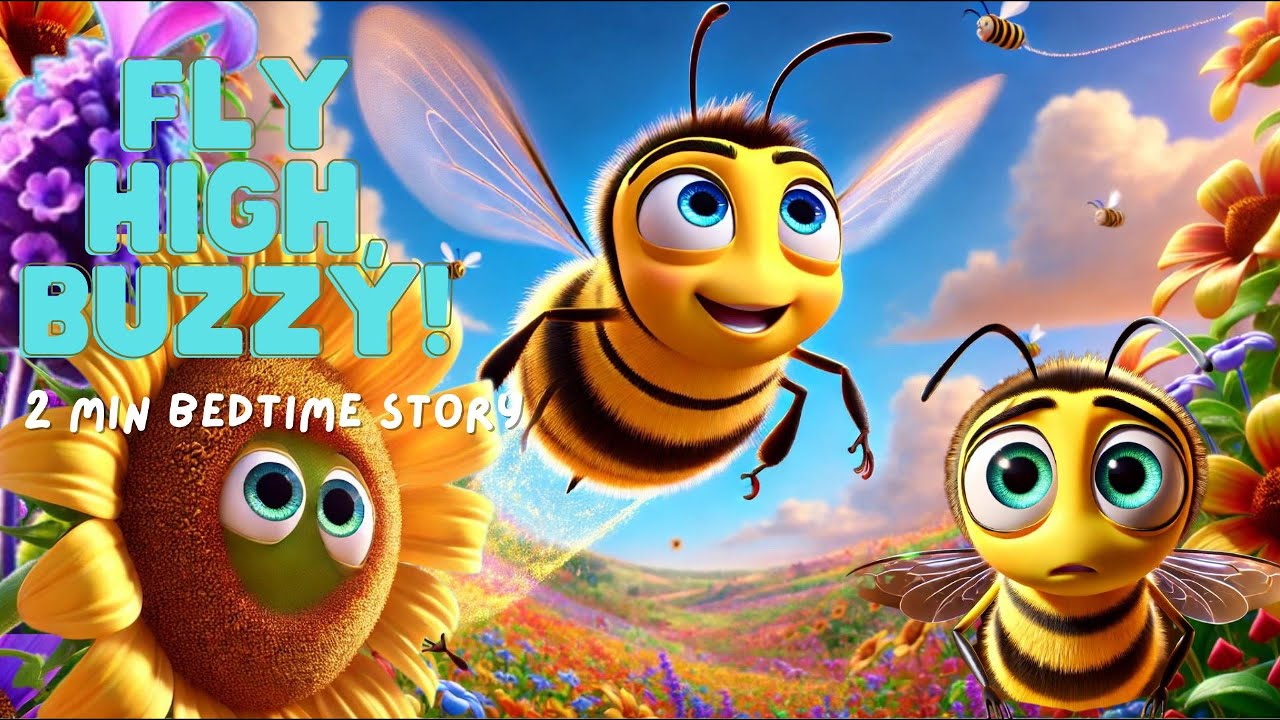A Bumblebee's Tale of Bravery | Bedtime Story for Kids | Short Story ...