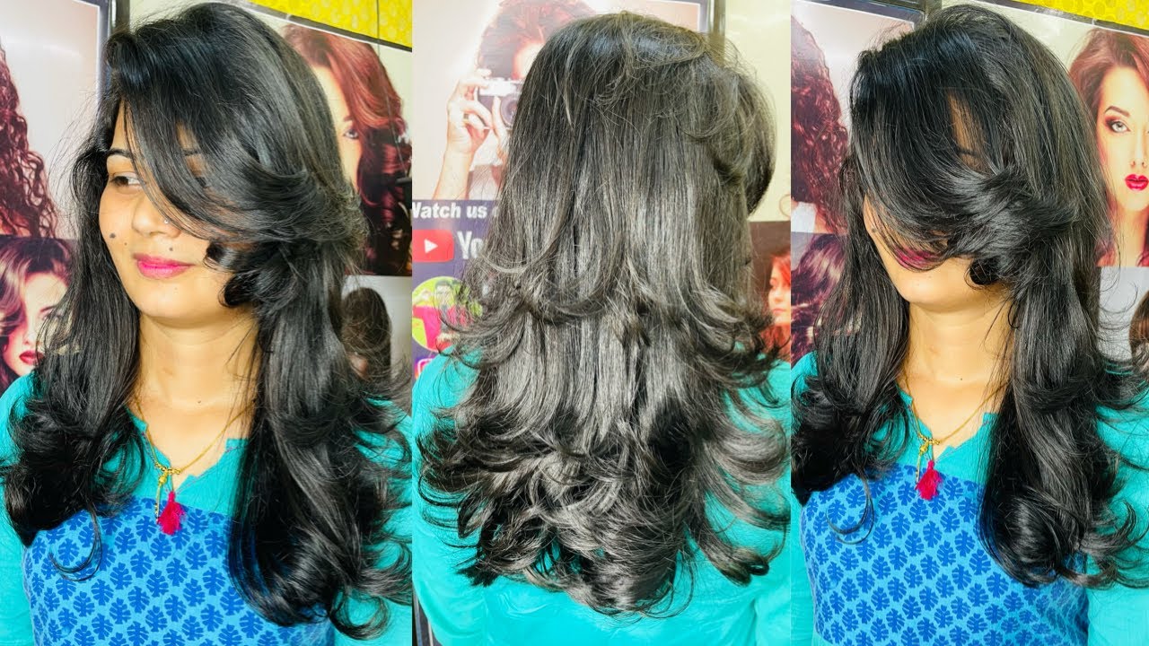 Multi Layers haircut 2021 / Long layer haircut tutorial / #shorts # ...