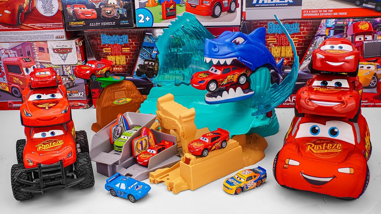 Disney Pixar Cars Unboxing Review | Lightning McQueen | Pixar Cars City ...