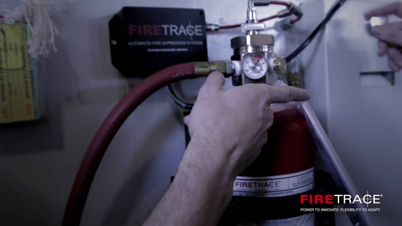 Firetrace CNC Fire Suppression Demonstration - YouTube