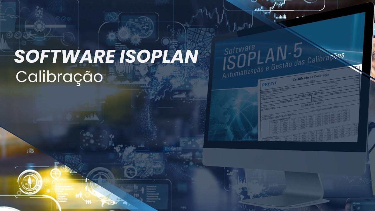 CALIBRAÇÃO - SOFTWARE ISOPLAN-5 - YouTube