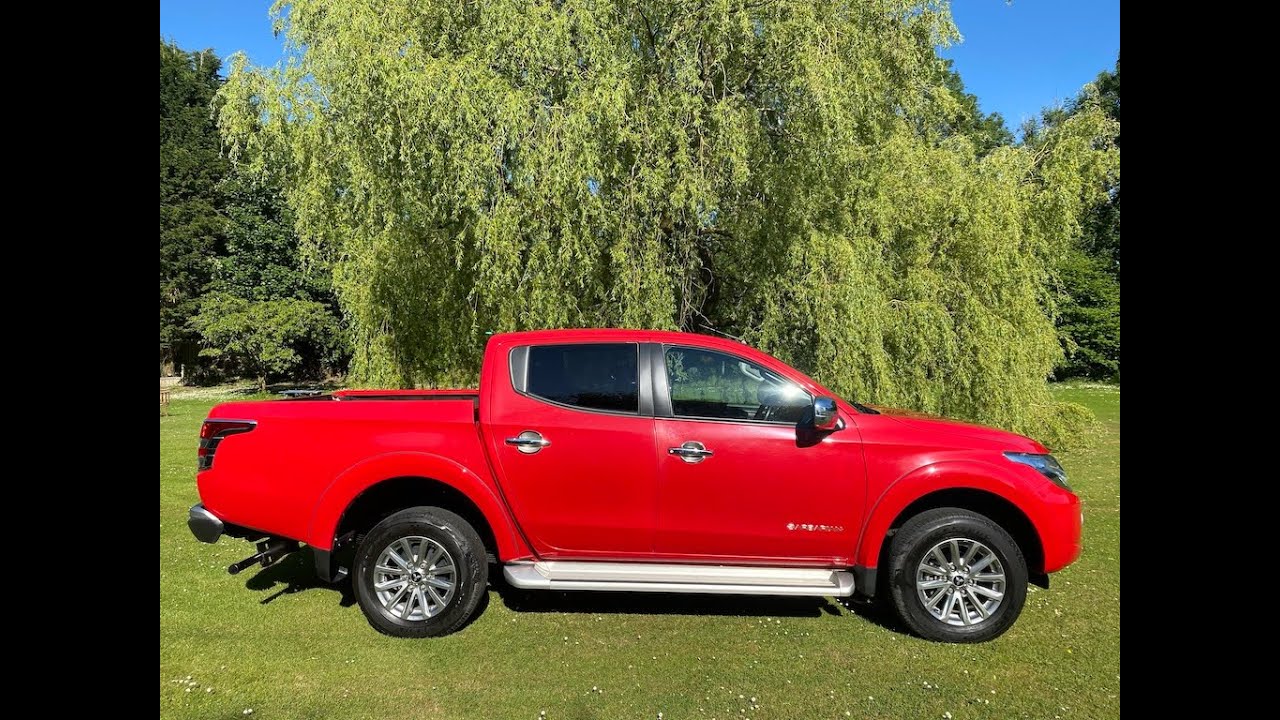 Steve Jones Car Sales - Mitsubishi L200 Barbarian Red - YouTube