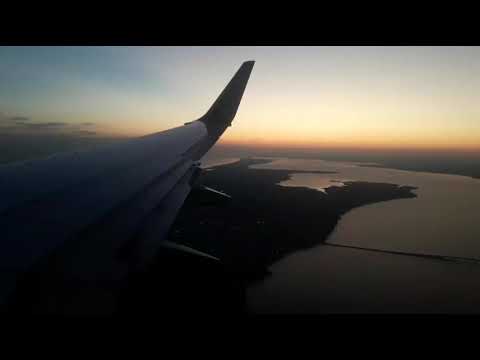 Delta Airlines - thru a Stunning Sunset to a Spectacular Night in ...
