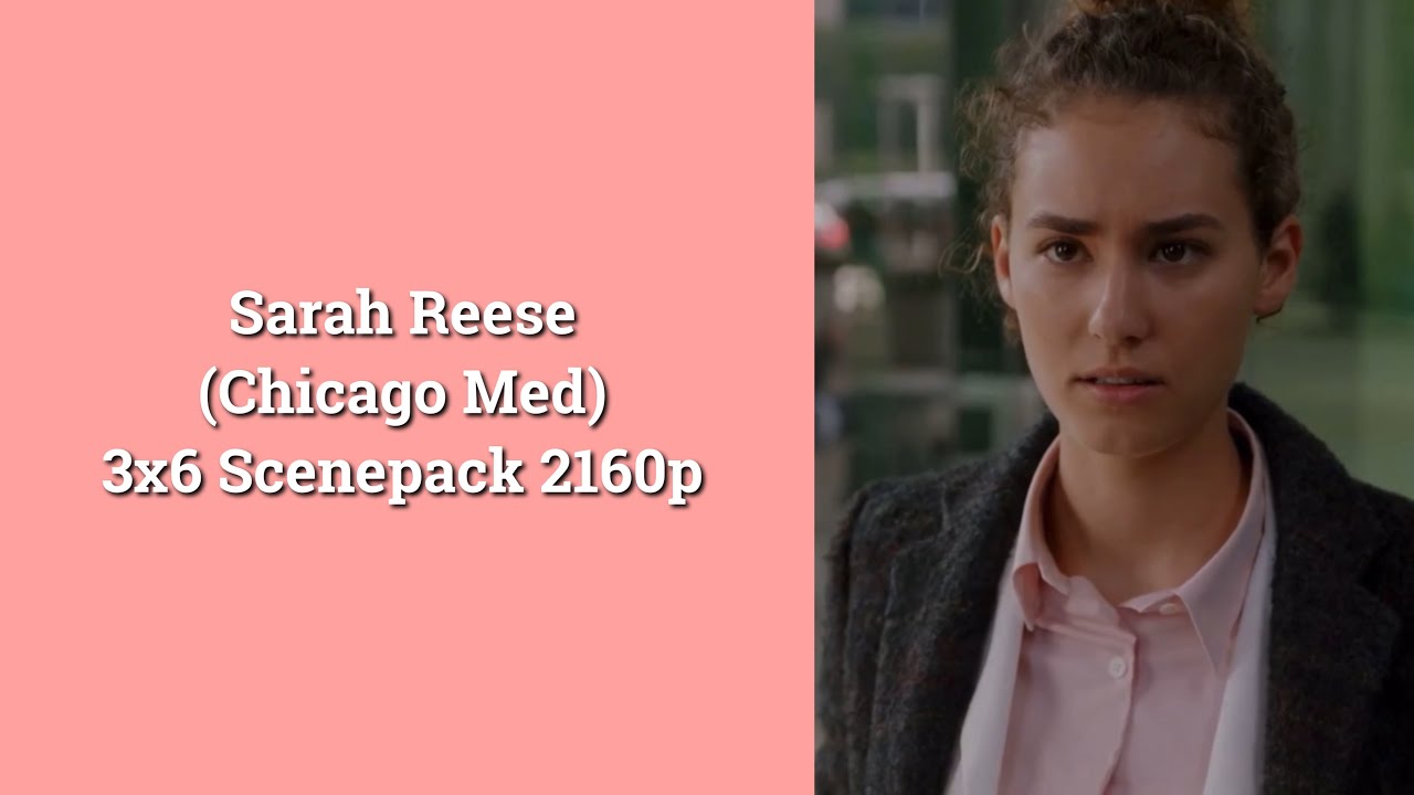 Sarah Reese Scenepack // 3x6 - YouTube