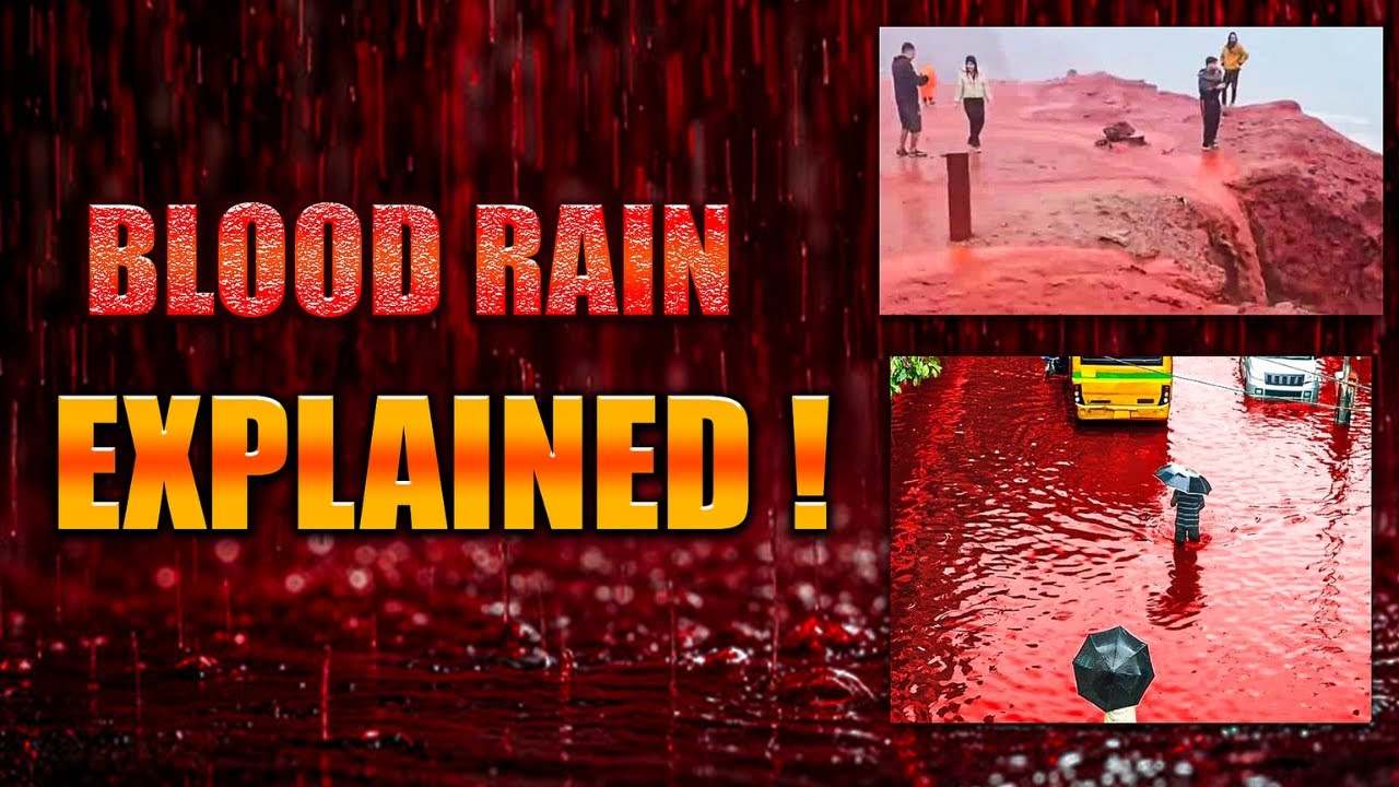 Blood Rain Explained ! | Red Rain in Iran - YouTube