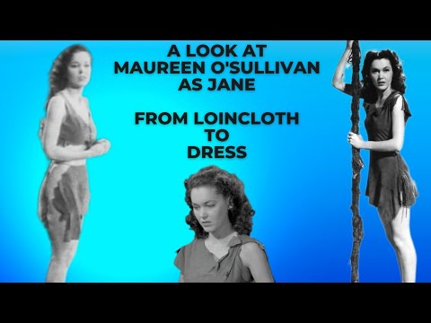 A look at Maureen O'Sullivan's dress as Jane in the Johnny  Weissmuller Tarzan movies